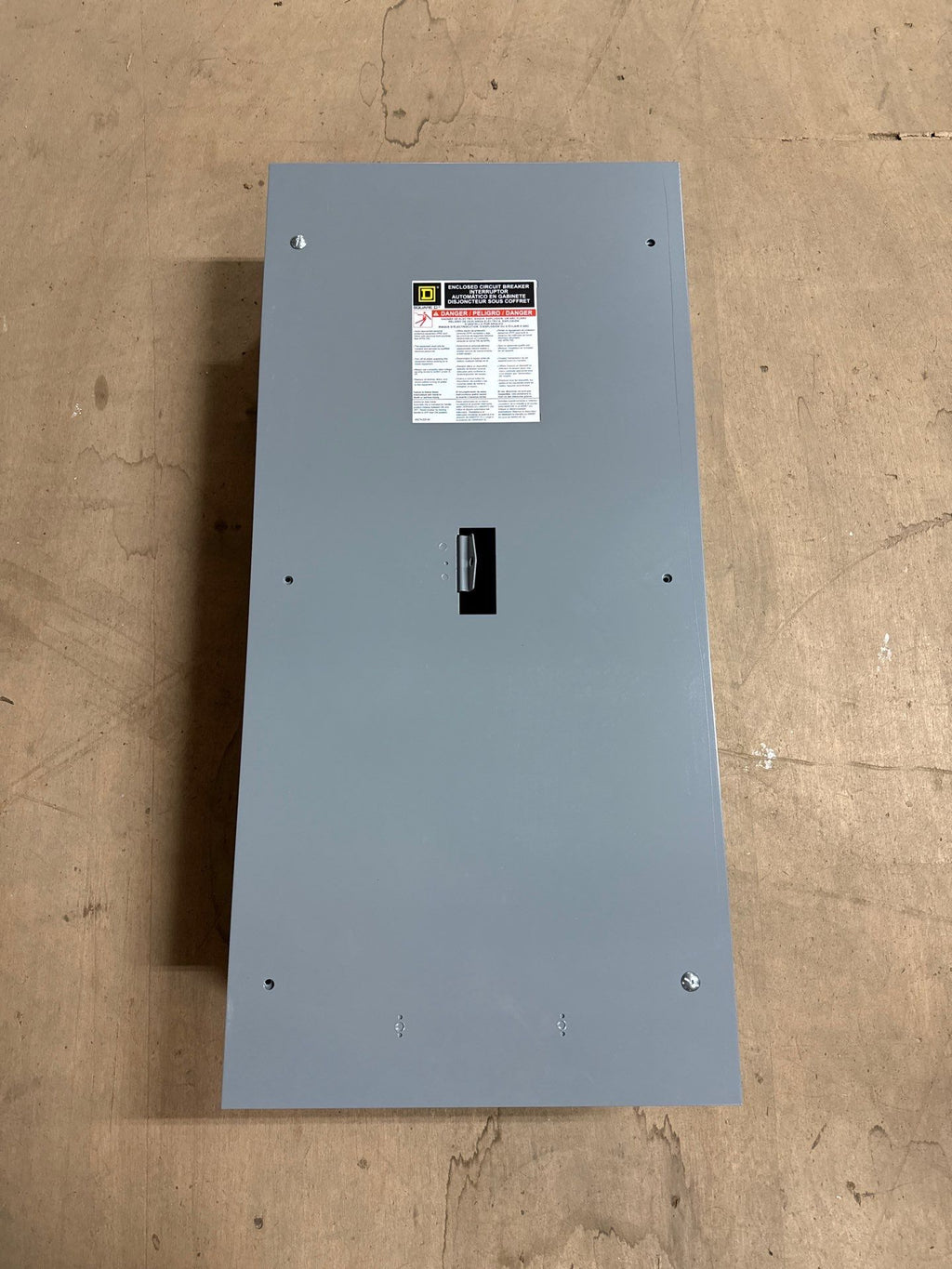Square D J250F Circuit Breaker Enclosure 250A 600V Flush Mount Type 1 ...